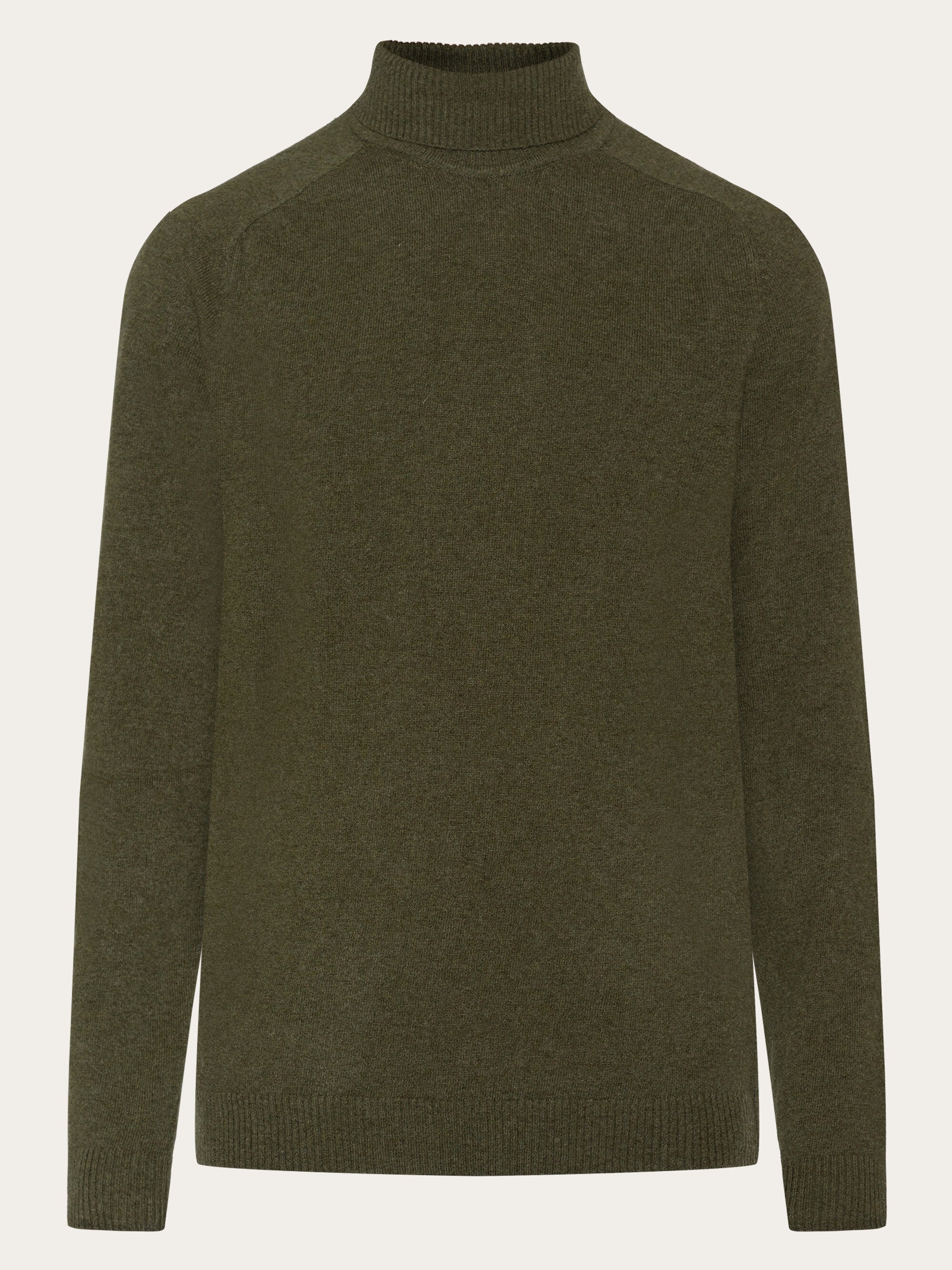 Køb Roll neck knit - Forrest Night - fra KnowledgeCotton Apparel®